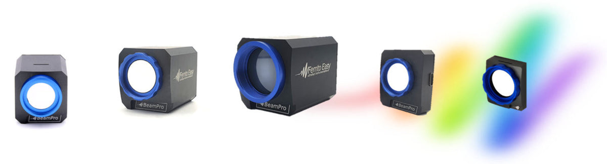Femto Easy BeamPro Laser Beam Profilers (UV, VIS, NIR) – Axiom Optics
