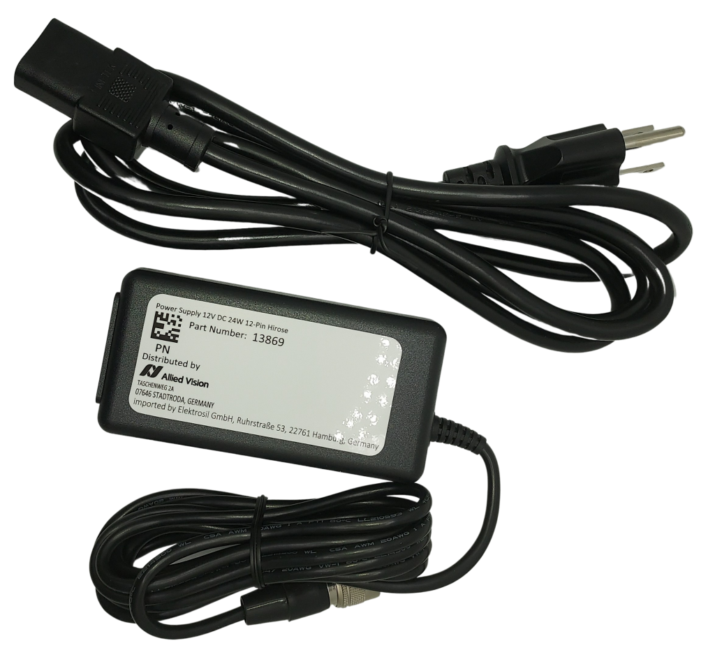 Allied Vision - Power Supply for Goldeye SWIR Cameras – Axiom Optics